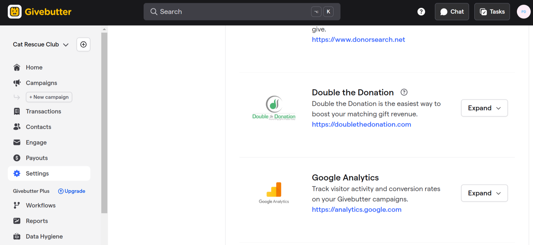 Does Double the Donation Integrate with Givebutter?